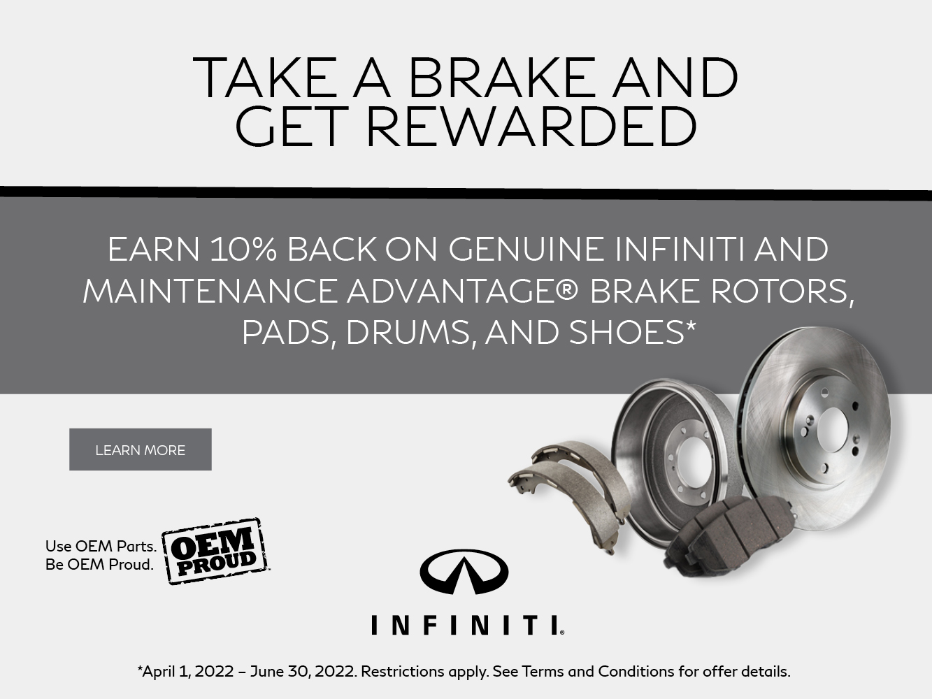 INFINITI | Maintenance Advantage Parts | INFINITI Validated | INFINITI USA